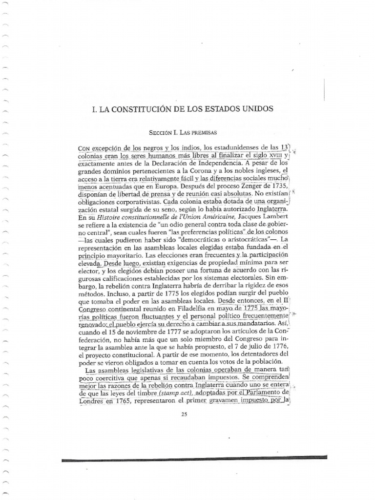 3 - Módulo II - EEUU - La Constitución de Estados Unidos | PDF