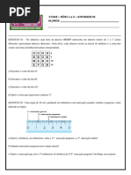 Caderno de Atividades Da Obmep 2025 | PDF | Triângulo | Polígono