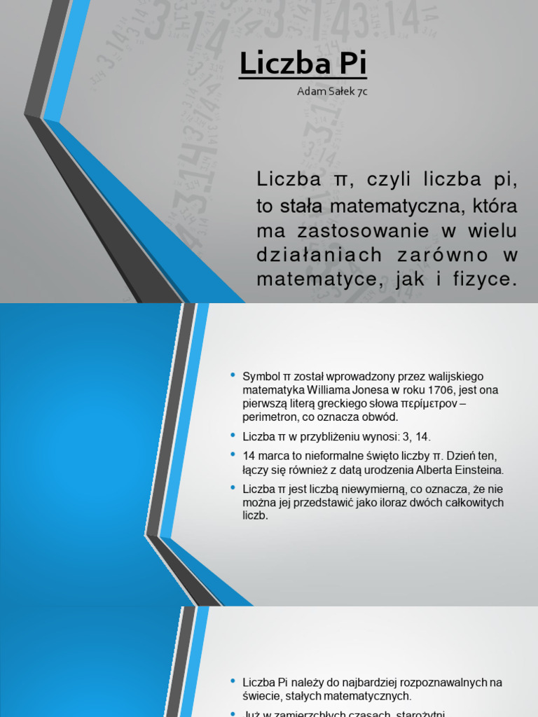 Liczba Pi | PDF