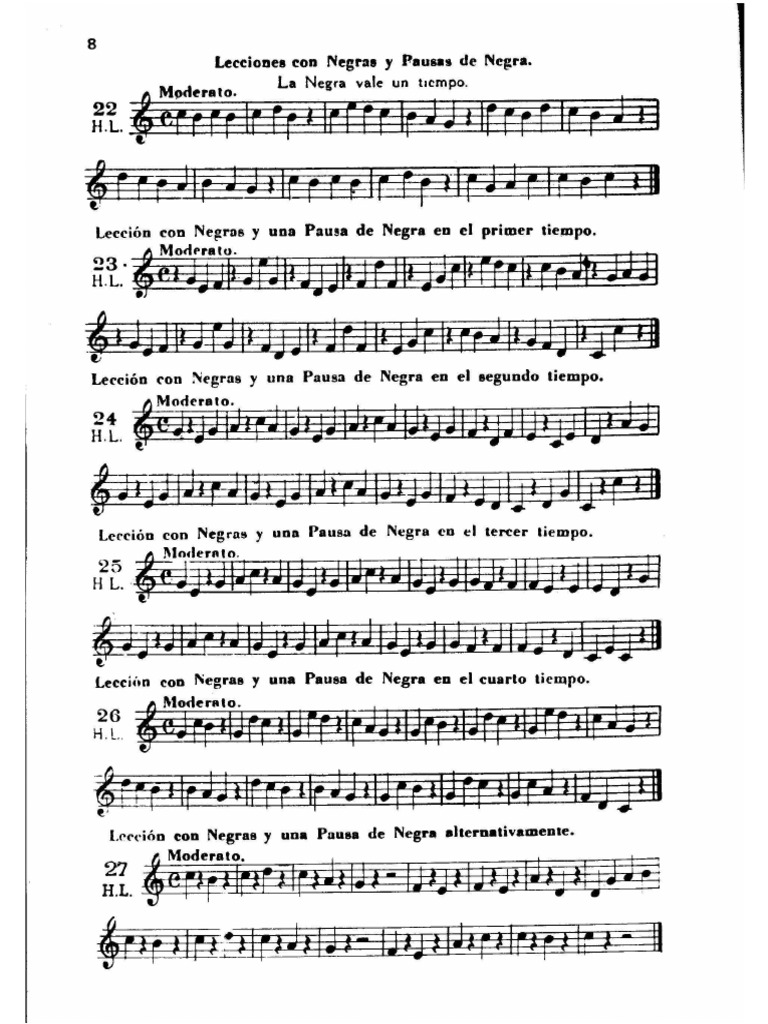 Pagina de Solfeo | PDF