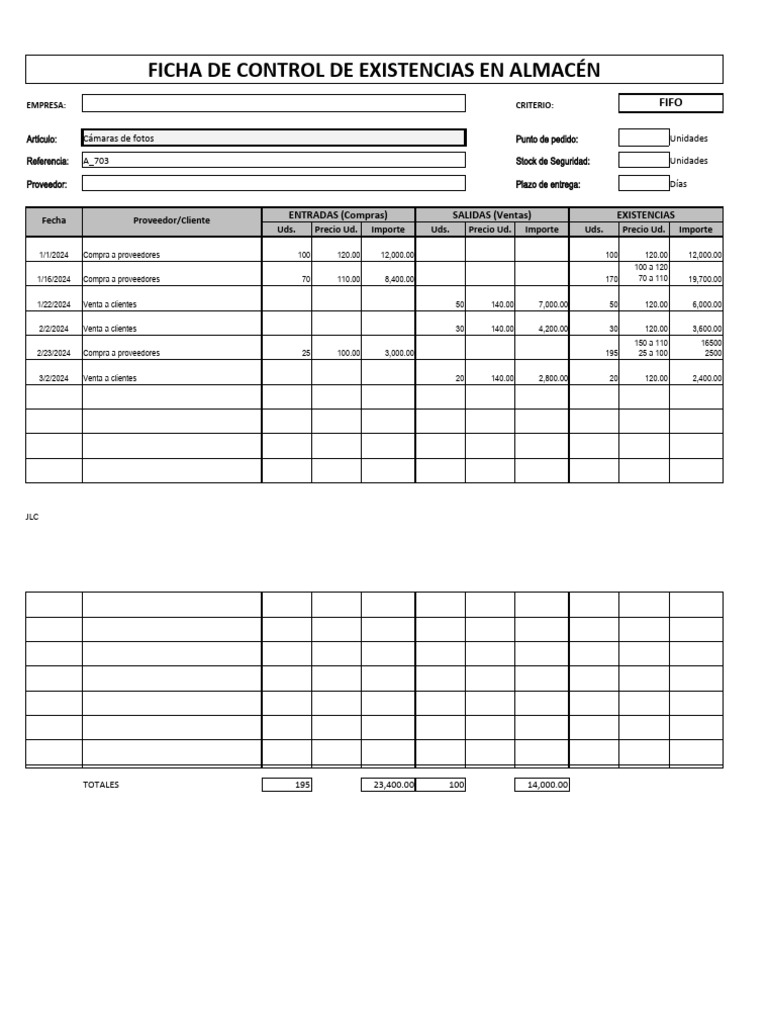 Oacv04impreso Ficha de Almacen - Fifo | PDF | Business Oacv04impreso Ficha de Almacen - Fifo | PDF | Business