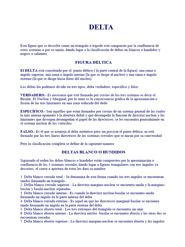 DELTA | PDF | Triángulo