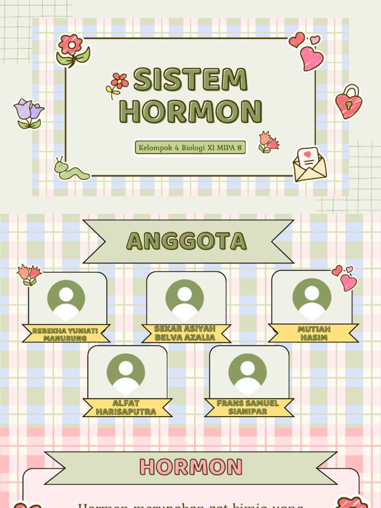 Sistem Hormon Kelompok 4 Pdf