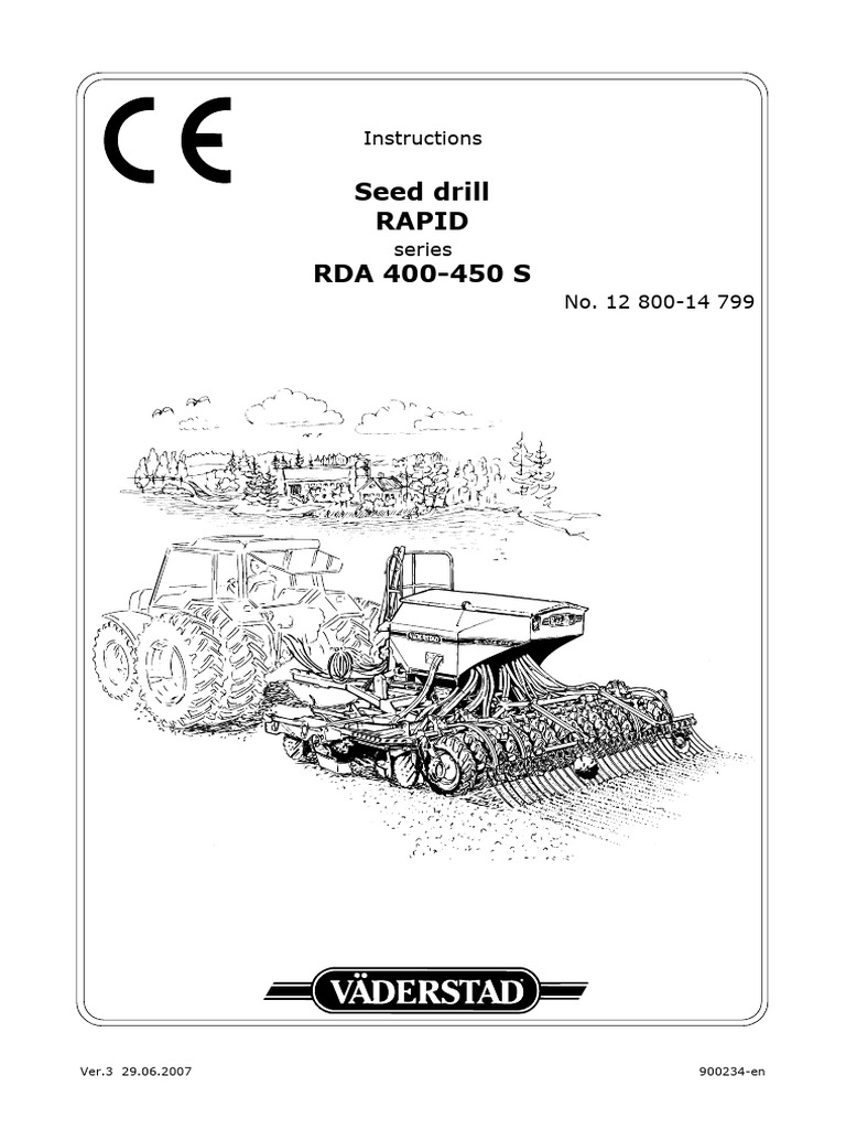 Rapid A400s 400-450 Serial No.12800-14799 Instruction Manual | PDF ...