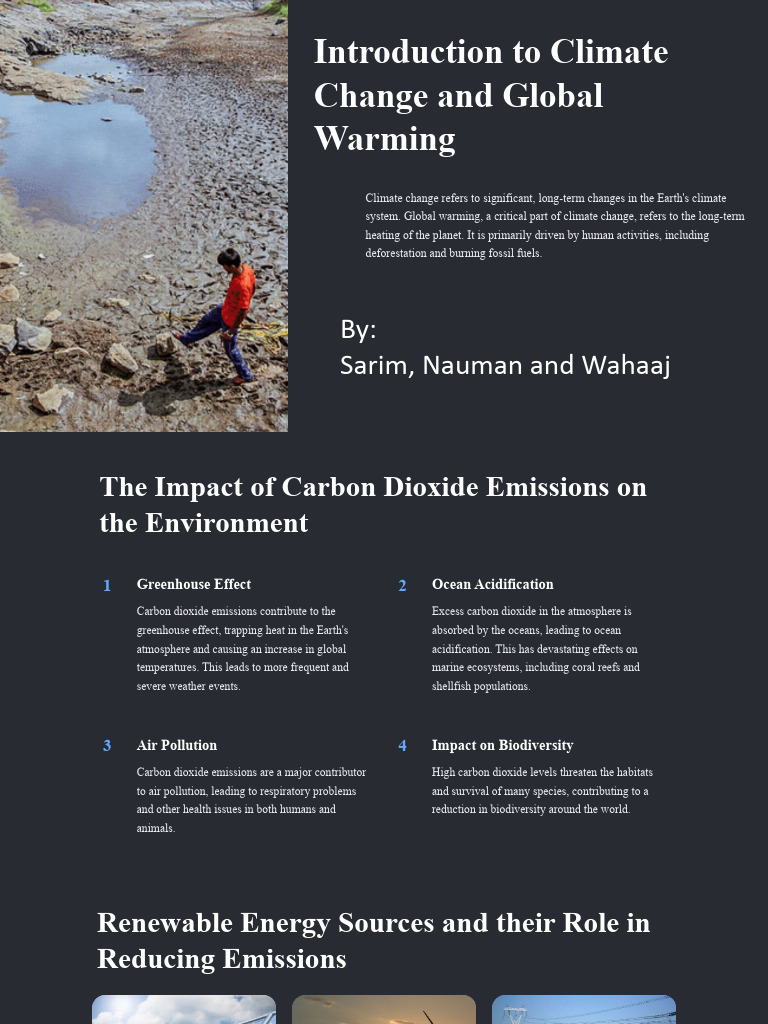 Introduction To Climate Change and Global Warming | PDF | Climate ...