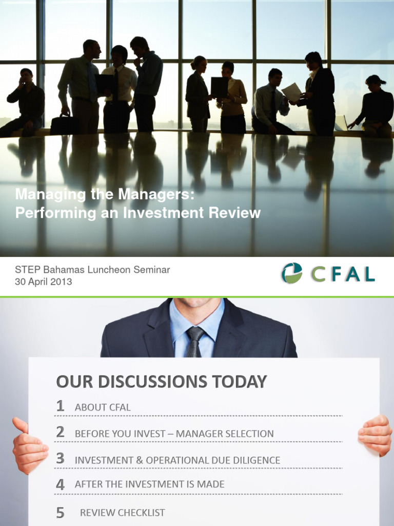 Investment Manager Evaluation Guide | PDF | Investment Management ...