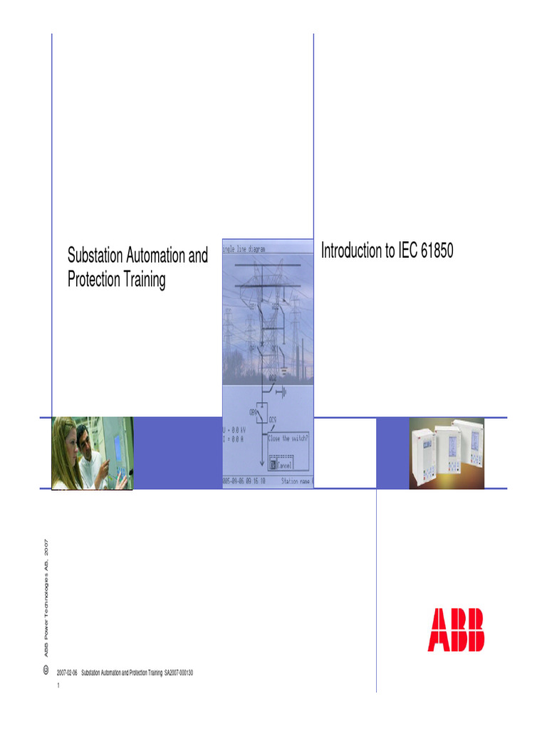 07-Introduction To IEC 61850 Standard | PDF | Electrical Substation | International ...
