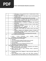 Grade 7 Life Orientation Test: Self-Image | PDF | Puberty ...