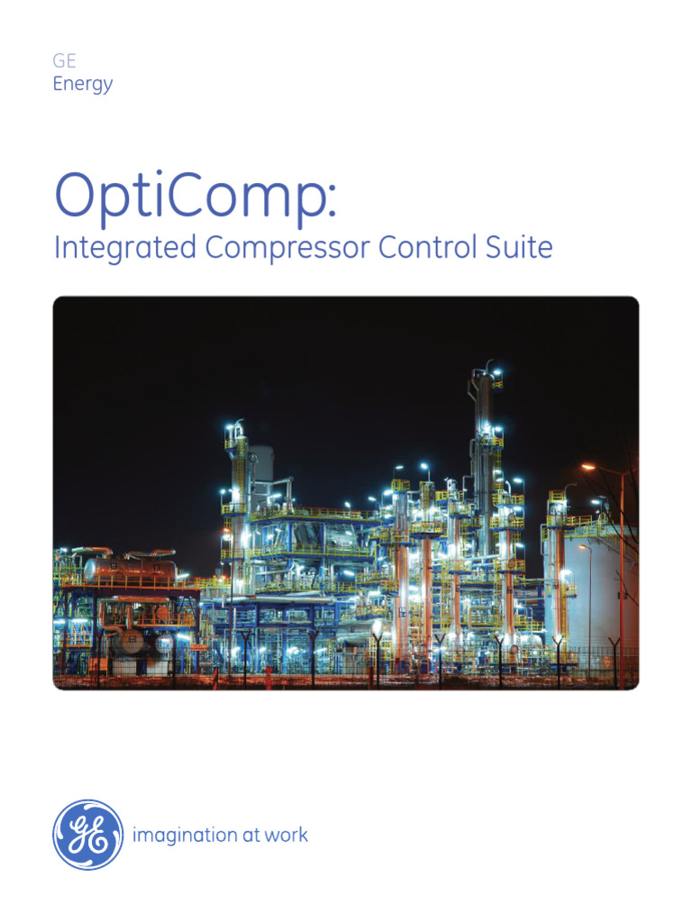 Ge Energy Opticomp Integrated Compressor Control Suite | PDF | Gas ...