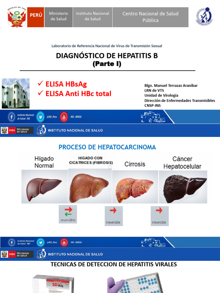 Diagnóstico de Hepatitis B con ELISA | PDF | Hepatitis | Hepatitis B