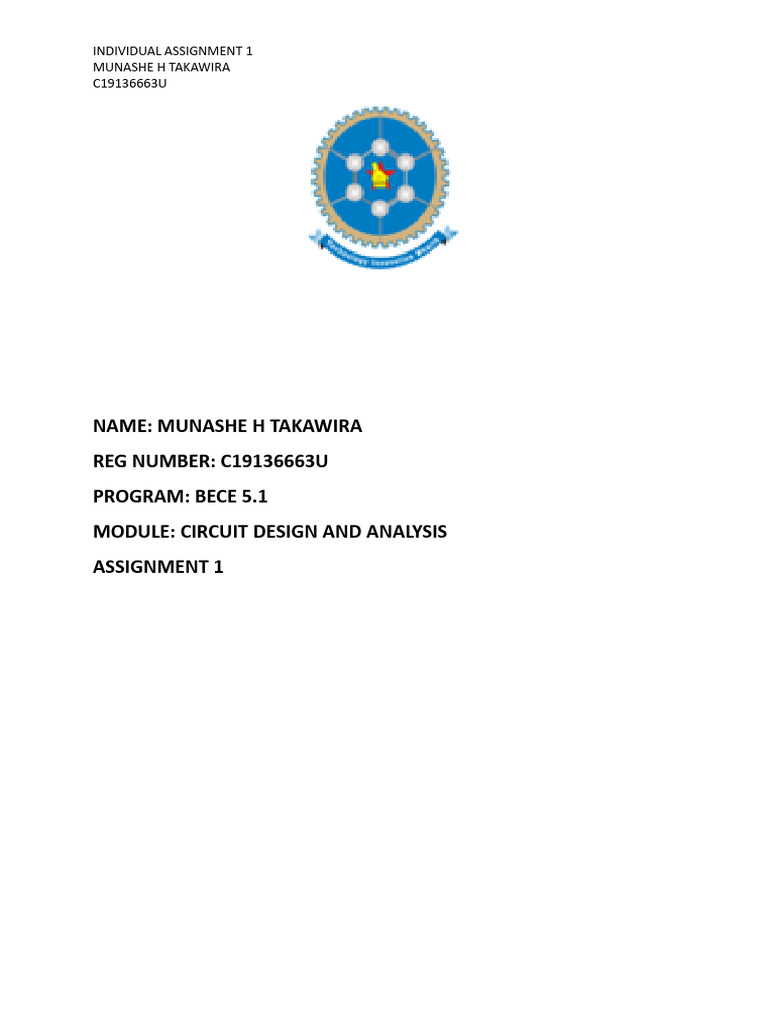 Individual Assignment 1 | PDF