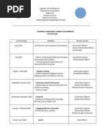 SELG Accomplishment Report 1st Quarter | PDF
