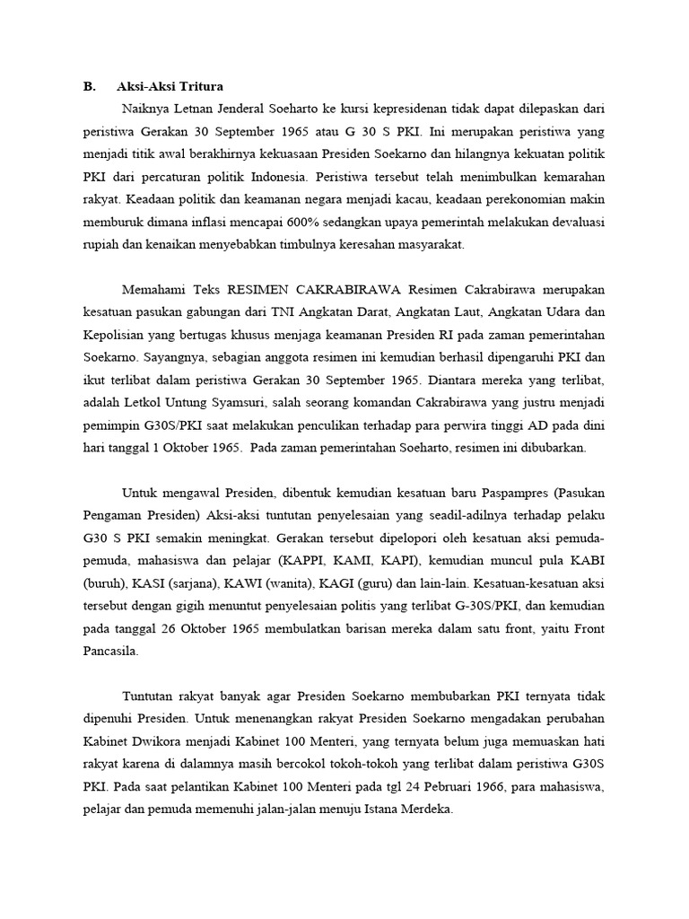 Materi Orba | PDF | Politik