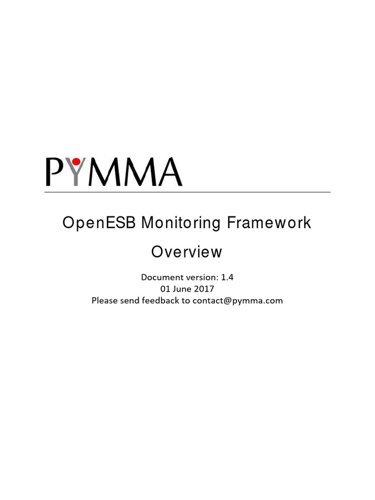 Pymma OpenESB Monitoring Framework | PDF | Databases | Mongo Db