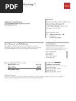 Sample Statement Wellsfargo | PDF | Fee | Transaction Account