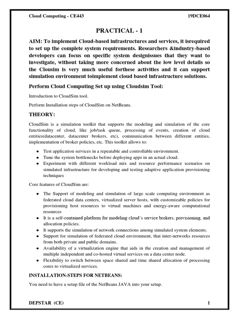 19dce064 CC | PDF | Cloud Computing | Operating System