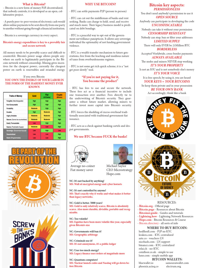 BTC Brochure EN | PDF | Bitcoin | Money
