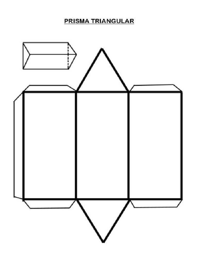 Molde de Prisma Triangular | PDF