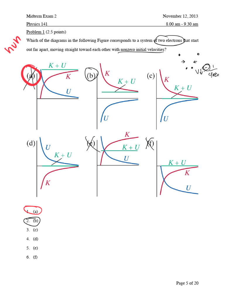 Exam 2 Practice | PDF | Collision | Nuclear Fusion