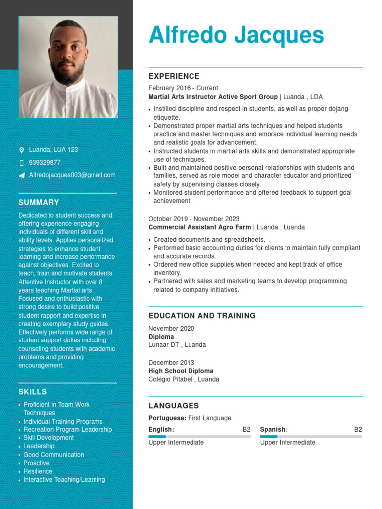 Alfredo Jacques Resume | PDF