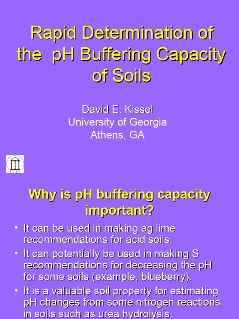 PH Buffering Capac It | PDF