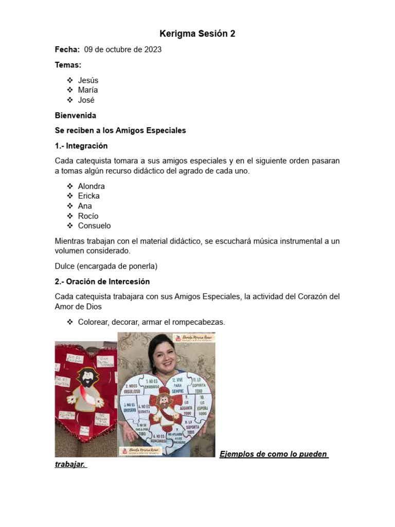 Kerigma Sesión 2 | PDF | Religión y espiritualidad