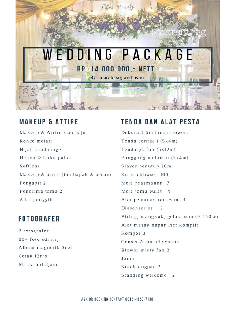 Wedding Package | PDF