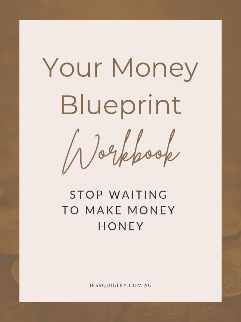 Your Money Blueprint Workbook - Digital Fillable | PDF | Money ...
