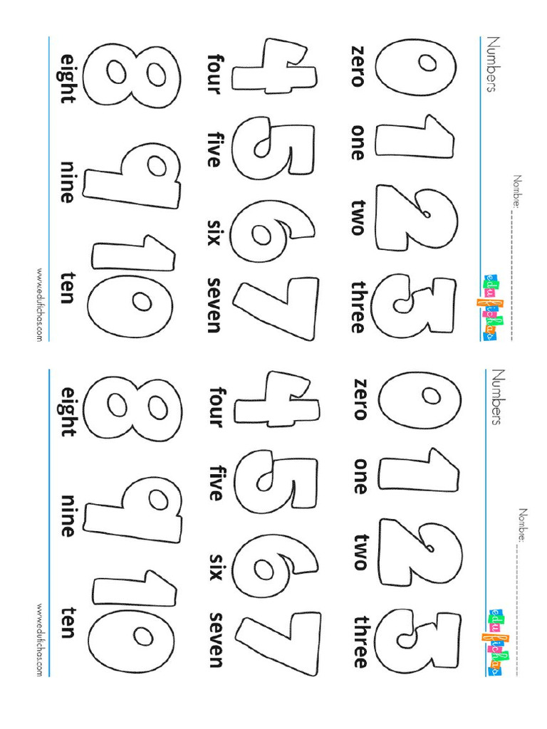 Numbers (1 Ano) | PDF