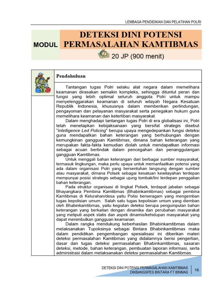 Modul Babin Deteksi | PDF