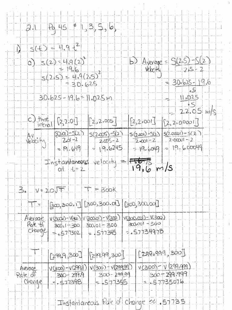 2.1 AP Solutions | PDF