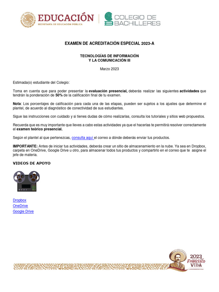 EVACRE 2023A Descripción de Actividades TIC III | PDF | Scratch (lenguaje de programación ...