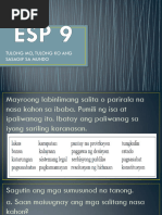 EsP 9 MODULE 2 | PDF