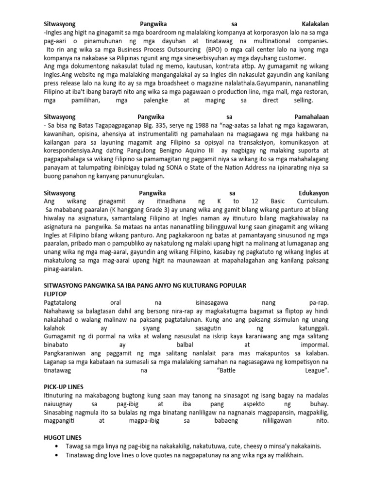 Forda Review 2nd Kwarter Kompan | PDF