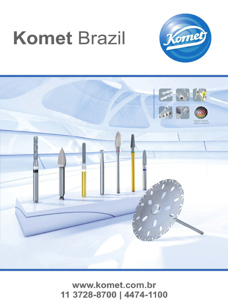 Catalogo Komet Brasil | PDF | Ciências Físicas | Processos industriais