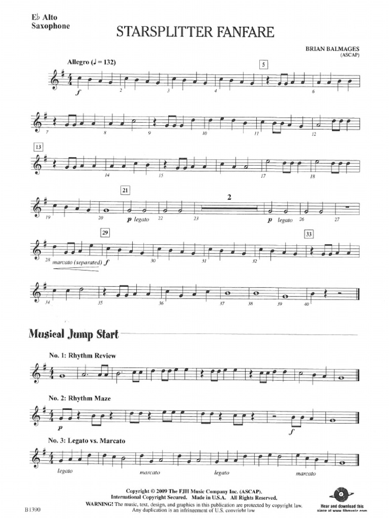 Starsplitter Fanfare (All Parts) | PDF