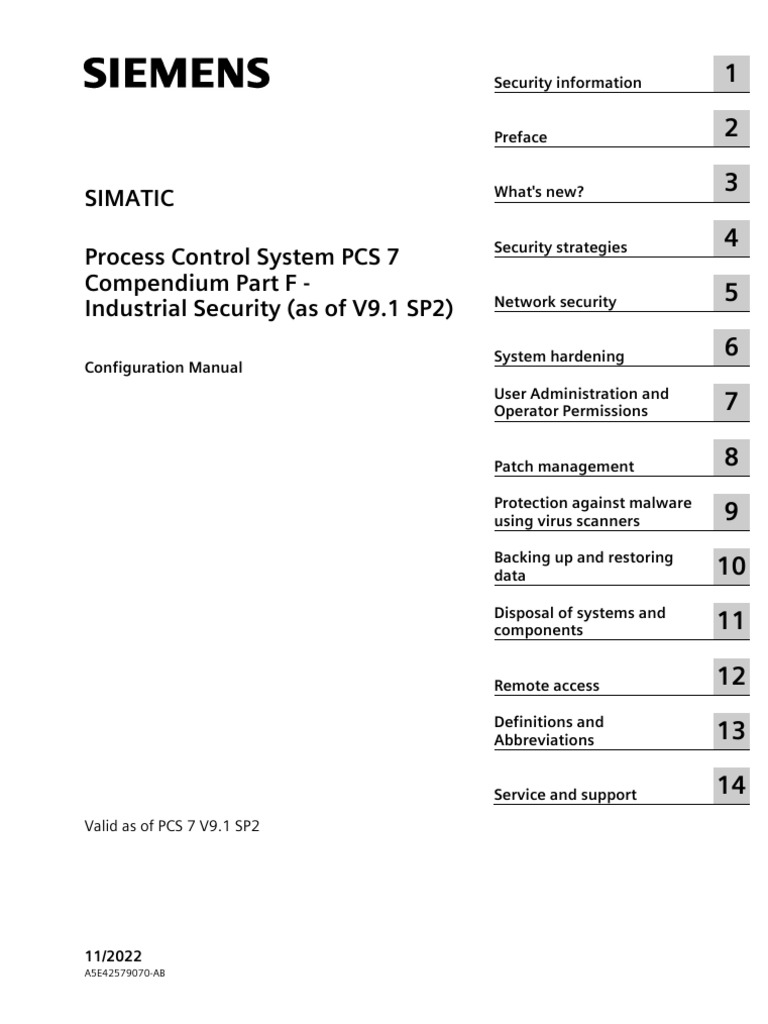 pcs7 Compendium Part F en-US en-US | PDF
