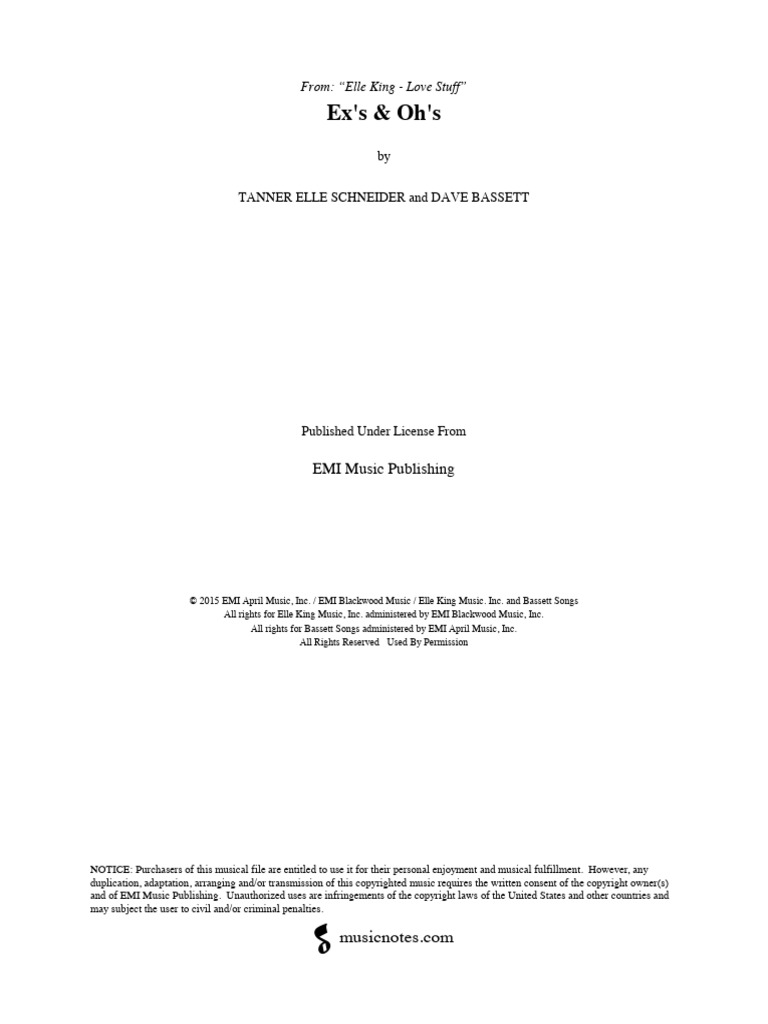 Exes and Ohs | PDF | Copyright Infringement | Social Information Processing