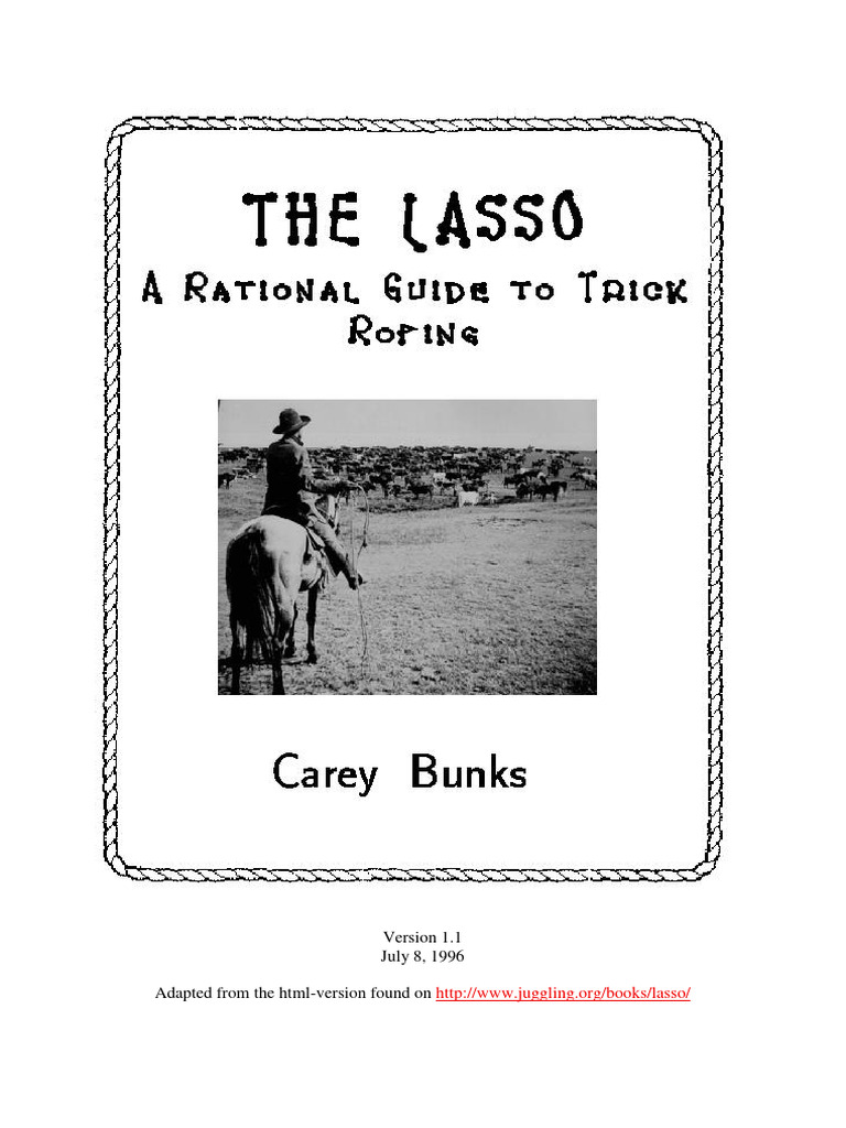 A Practical Guide To The Lasso | PDF | Rope | Force