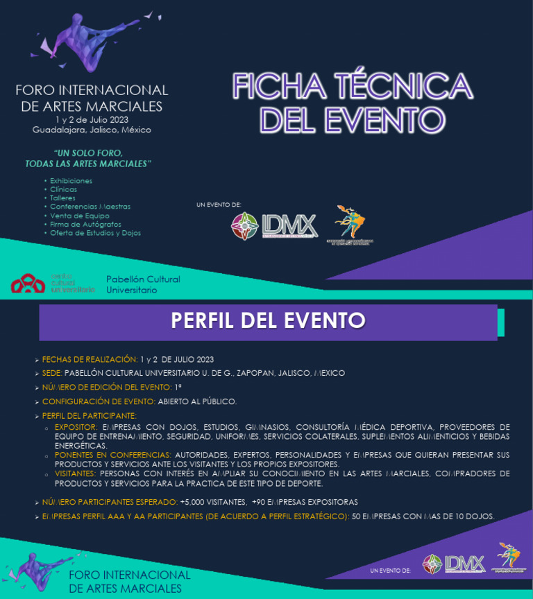 Ficha Tecnica Del Evento - Compressed | PDF
