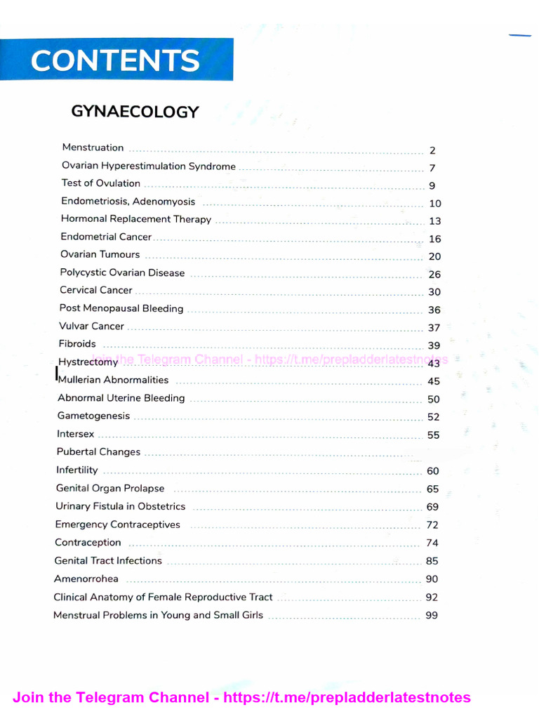 OBGYN (4.0) Preplider | PDF
