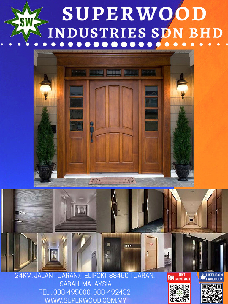 Fire Rated Door Solutions by Superwood | PDF | Door | Screw