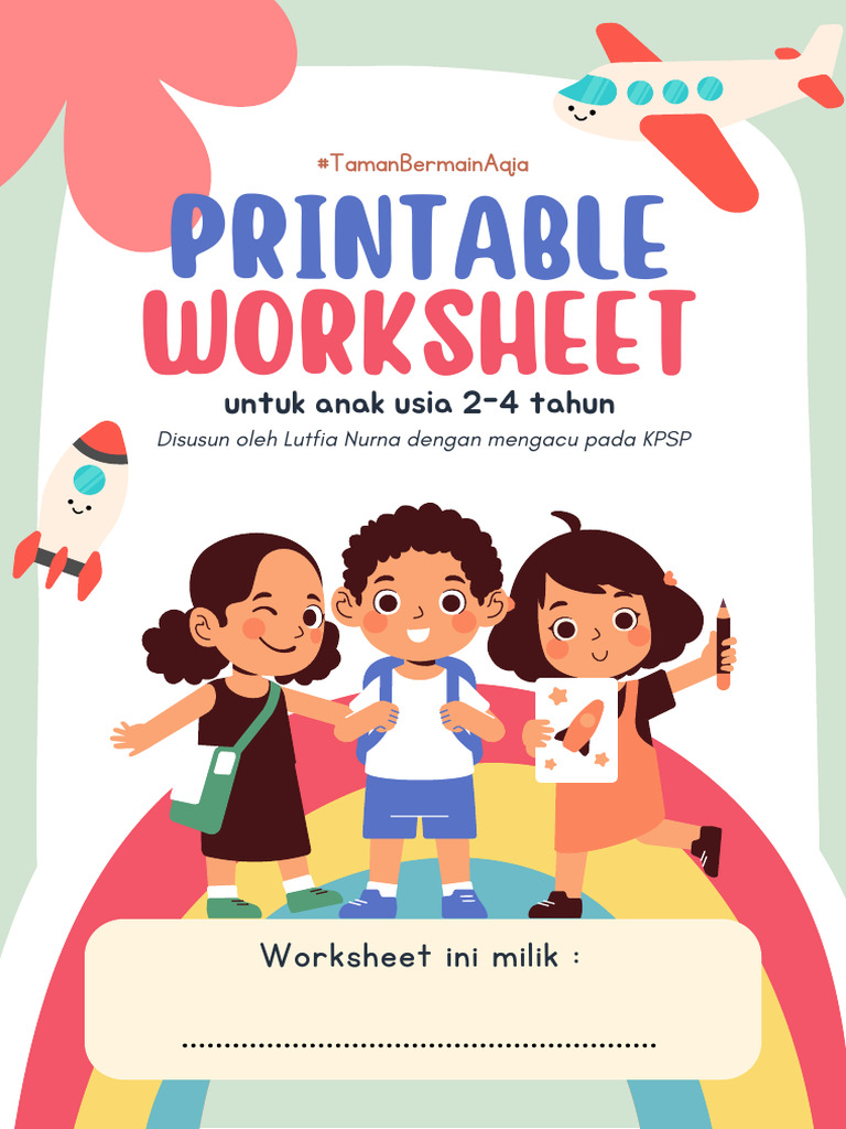 Printable TBA #3 (2-4 Tahun) | PDF