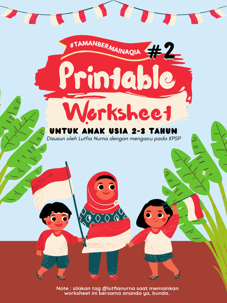 Printable TBA #2 (2-3 Tahun) | PDF