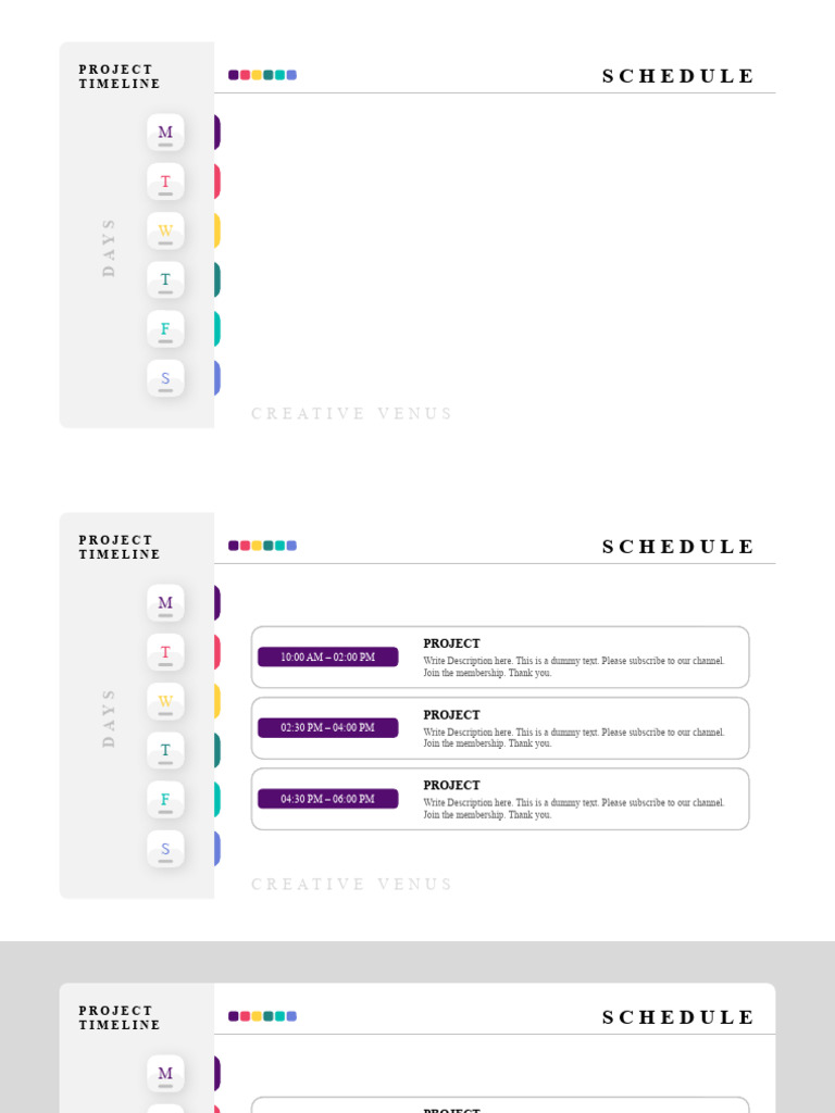 App Development in PowerPoint Project Timelines Dynamic Presentation No ...