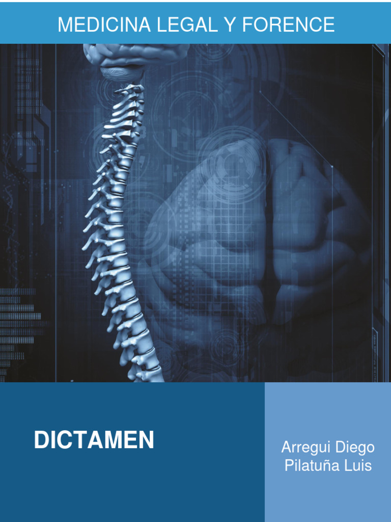 DICTAMEN | PDF | Enfermedades y trastornos | Cuidado de la salud