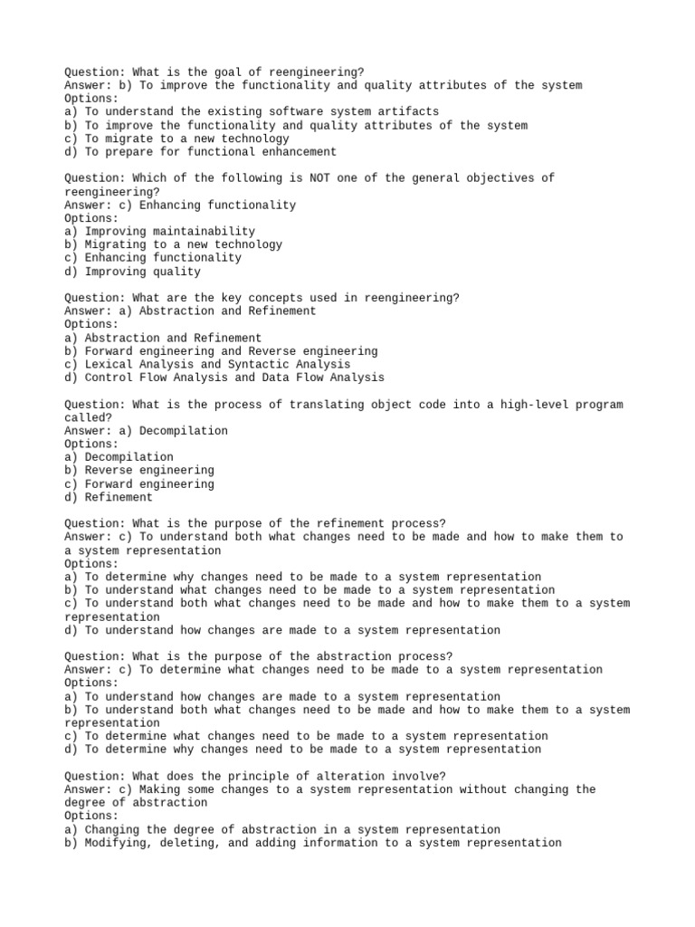 Reengineering | Download Free PDF | Parsing | Computer Science