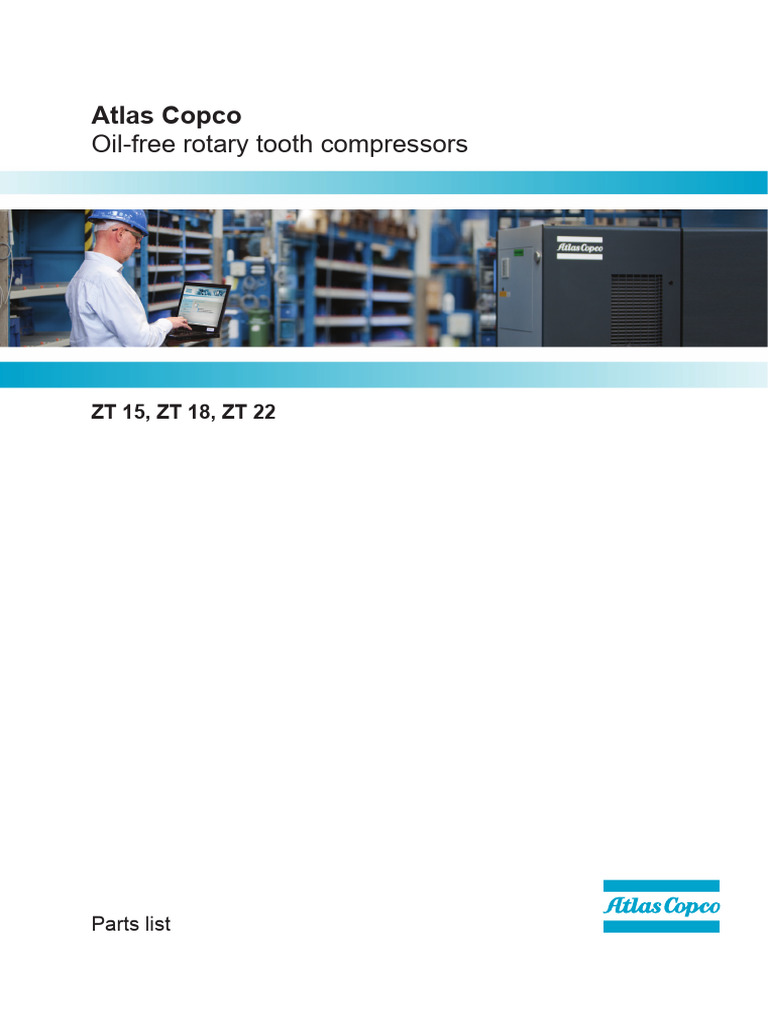 Oil-Free Rotary Tooth Compressors: Atlas Copco | PDF | Mechanical ...