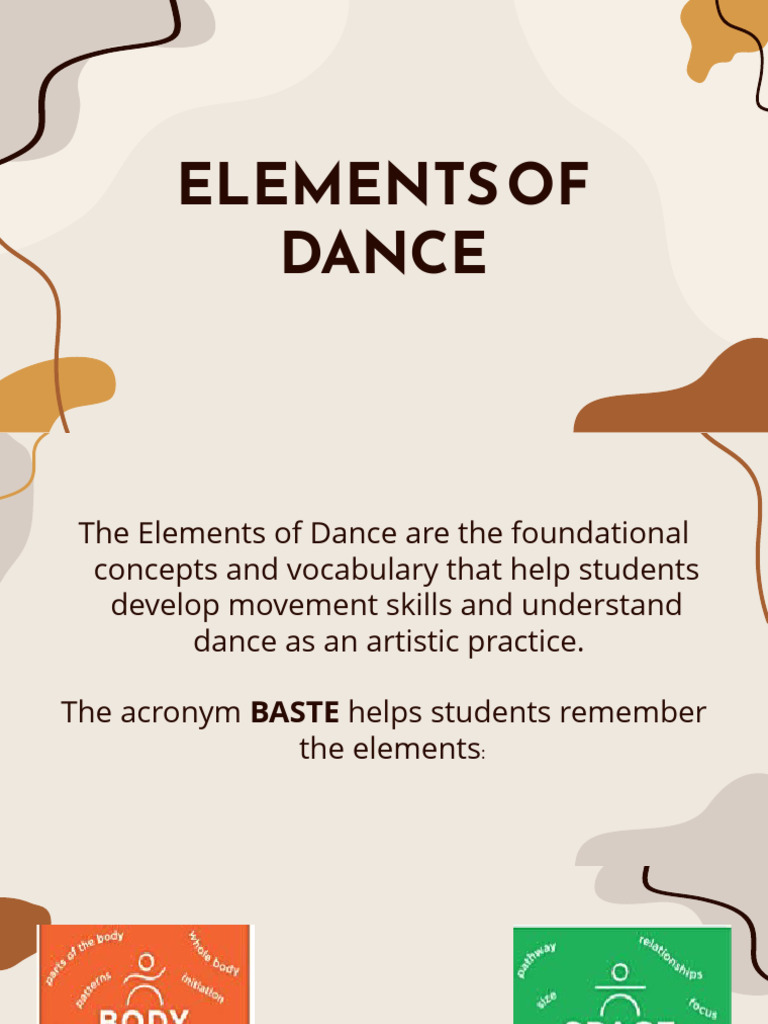 HOPE 3 Lesson 2 Elements of Dances | PDF | Dances | Rhythm