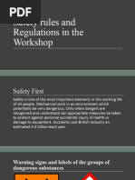 10 Essential Workshop Safety Rules | PDF | Safety | Personal Protective ...